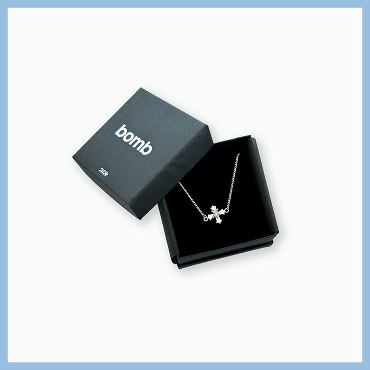 ILLIT - ILLIT 3RD MINI ALBUM 'BOMB' POP-UP STORE MERCH METAL NECKLACE