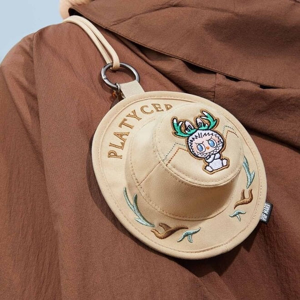 POP MART Authentic THE MONSTERS Bucket Hat Hanging Pouch Mystery Box 6