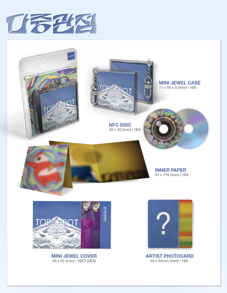T.O.P 1ST ALBUM - TOP SPOT - ANOTHER DIMENSION (NEMO)