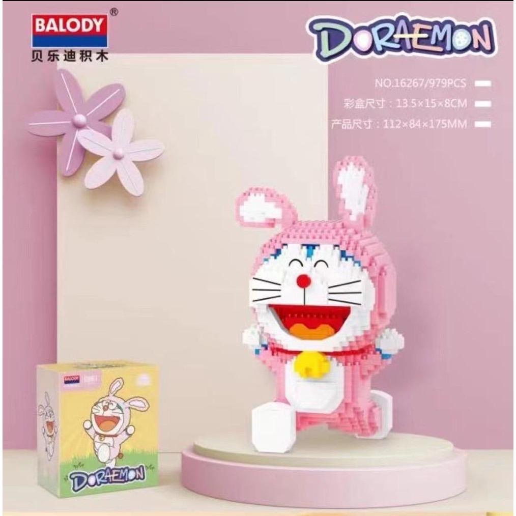 DORAEMON Tran Rabbit iBlock 979pcs