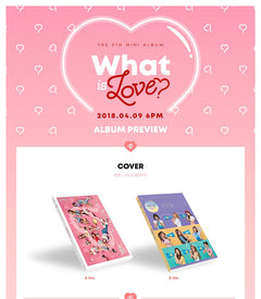 TWICE MINI ALBUM VOL. 5 - WHAT IS LOVE?